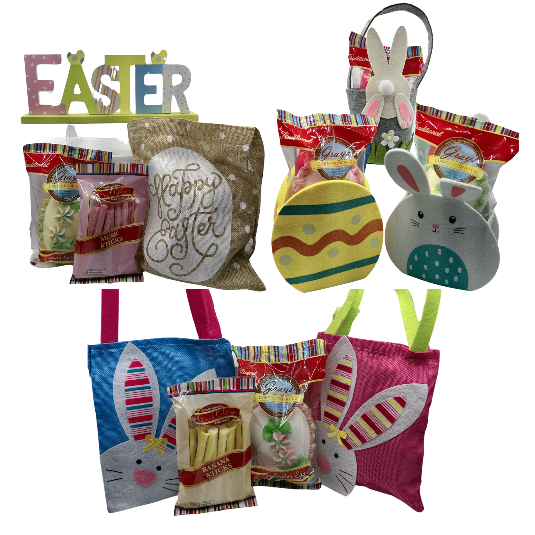 Easter Novelty Basket/Bag – Pittsworth Confectionery